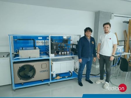 Setting up at Higher Polytechnic School (Universidad CEU San Pablo) - EDIBON