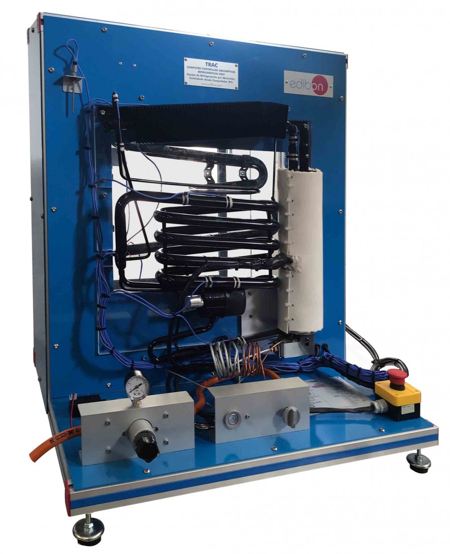 Compression Refrigeration Unit with Different Expansion Valves | EDIBON