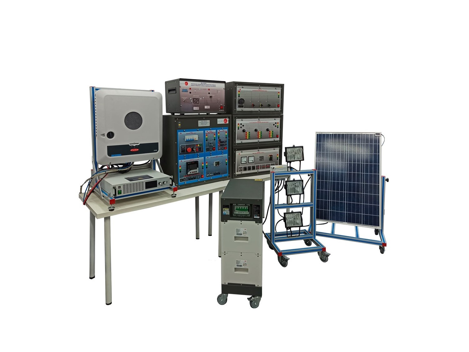Computer Controlled Photovoltaic Power Plants Application | EDIBON