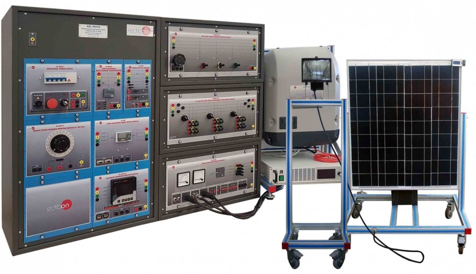 Computer Controlled Photovoltaic Power Plants Application | EDIBON