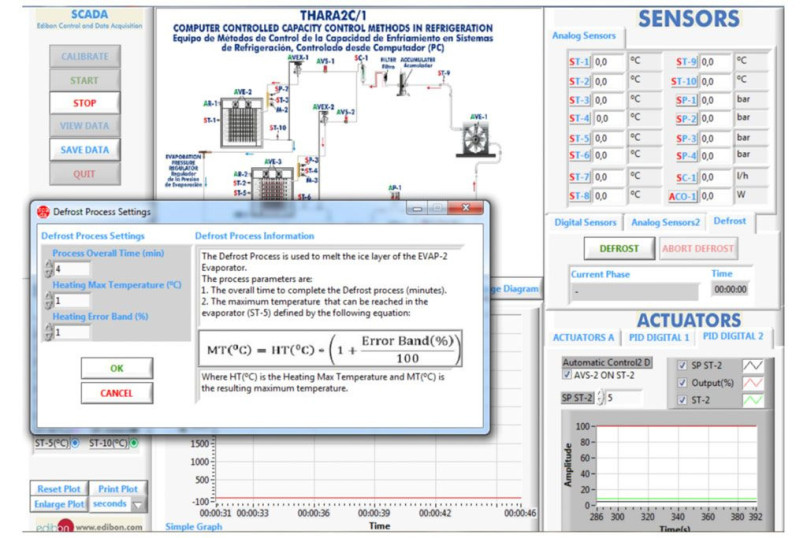 Computer Controlled Capacity Control Methods in Refrigeration | EDIBON