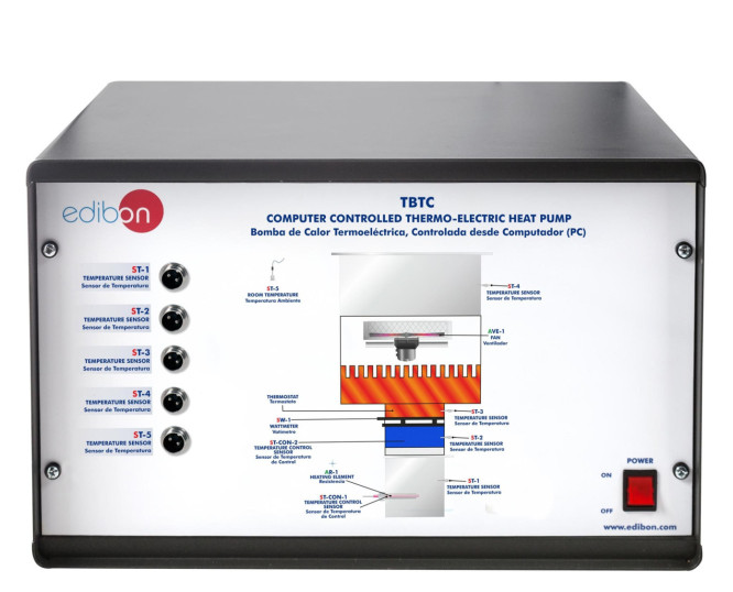 Computer Controlled Thermo-Electric Heat Pump | EDIBON