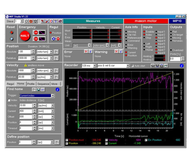 Computer Controlled Advanced Industrial Servosystem Unit (for DC Motors) | EDIBON