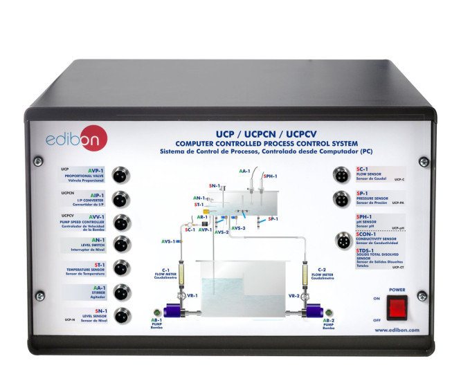 Computer Controlled Process Control (Electronic Valve) | EDIBON