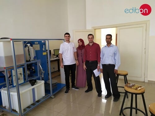 Installation at Jordan - Edibon