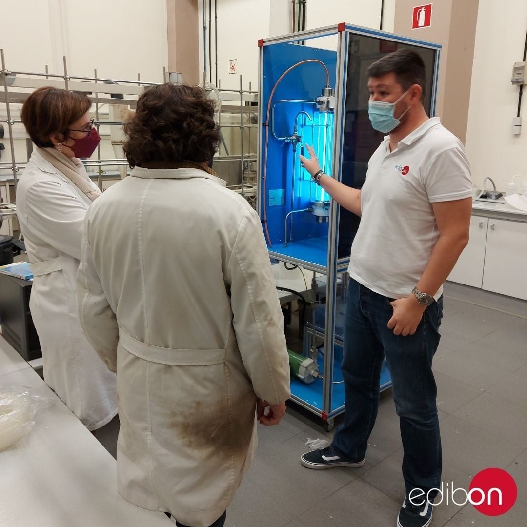 Setting up at Universidad de Oviedo - EDIBON