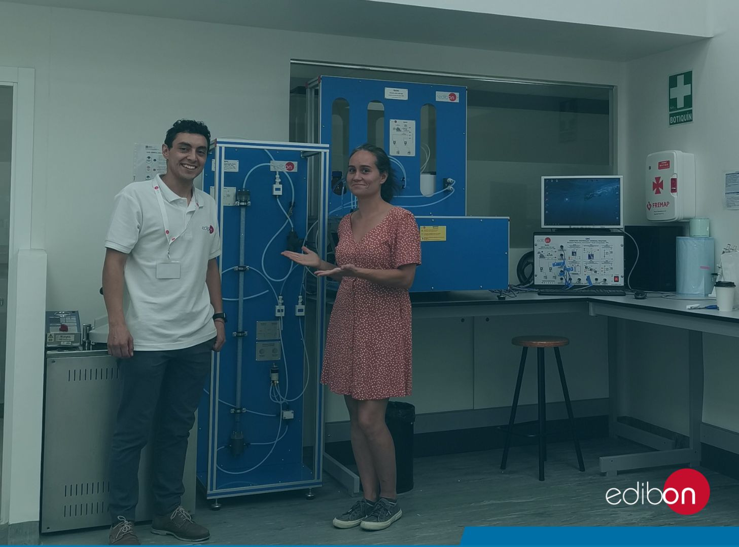 Setting up in the Francisco de Vitoria University (UFV) - EDIBON