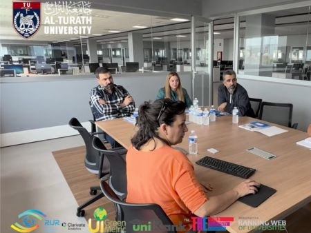 Visit of the Chairman of the Board of Trustees Mr. Ali Al Okaily at our ...