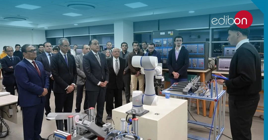 Inauguration of a new laboratory at the Egypt University of Informatics ...